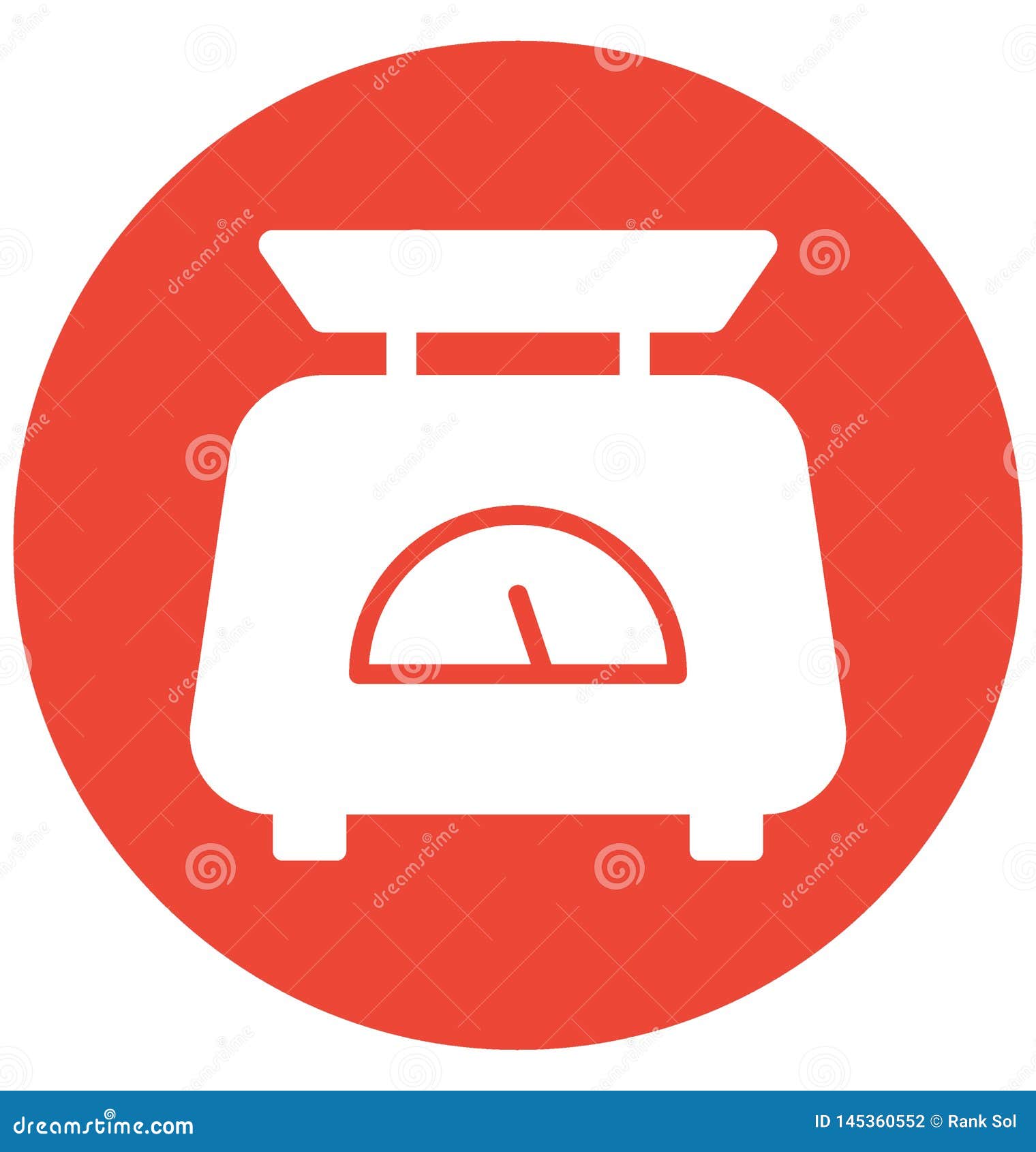 Electronic Scale Isolated Vector Icon Which Can Easily Modify or Edit ...