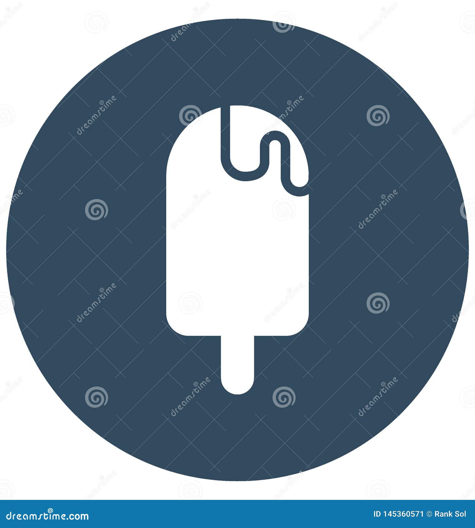 Freeze Pop, Isolated Vector Icon Which Can Easily Modify or Edit Stock ...