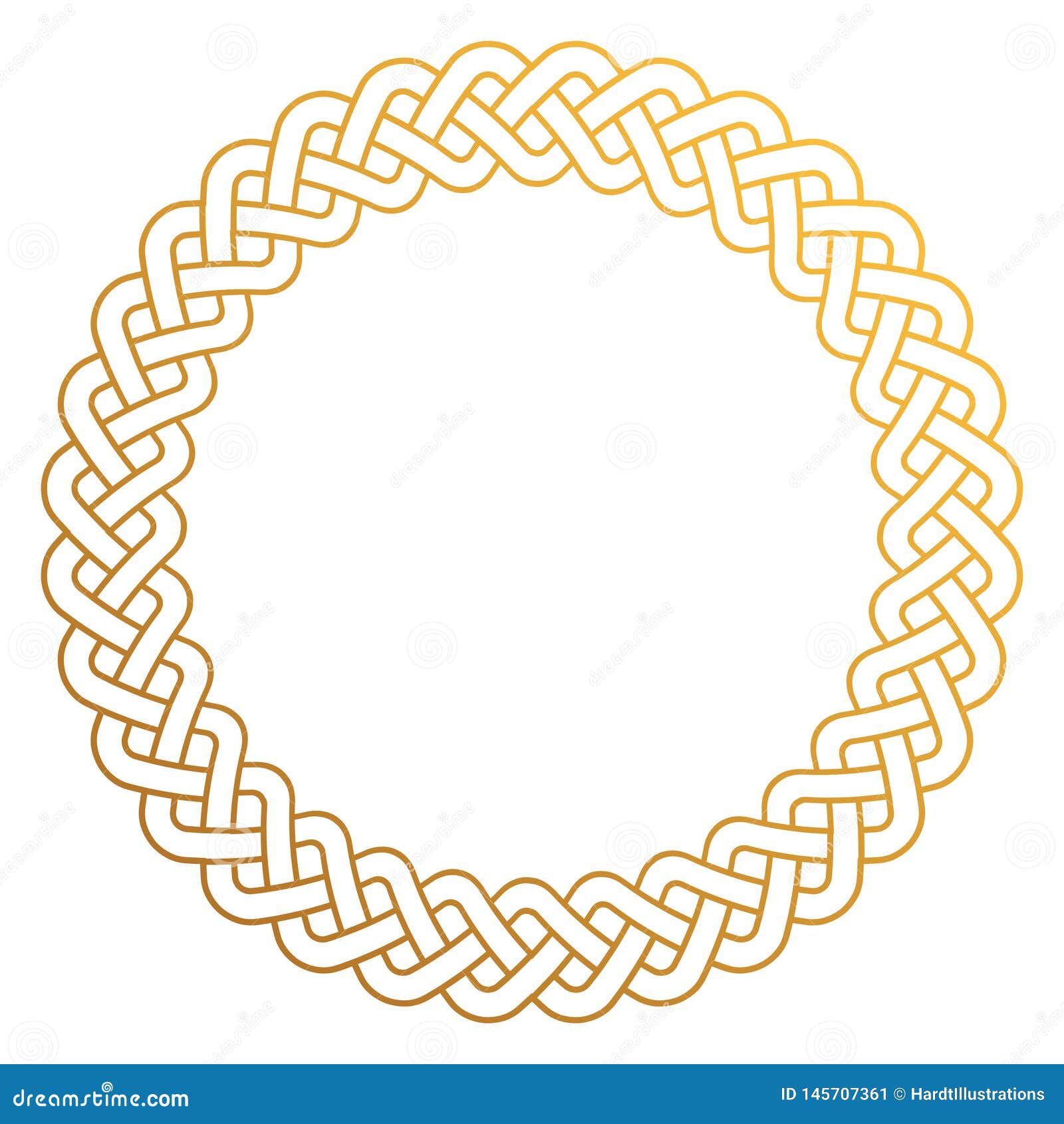 Celtic Knot Round Frame stock vector. Illustration of copy - 145707361