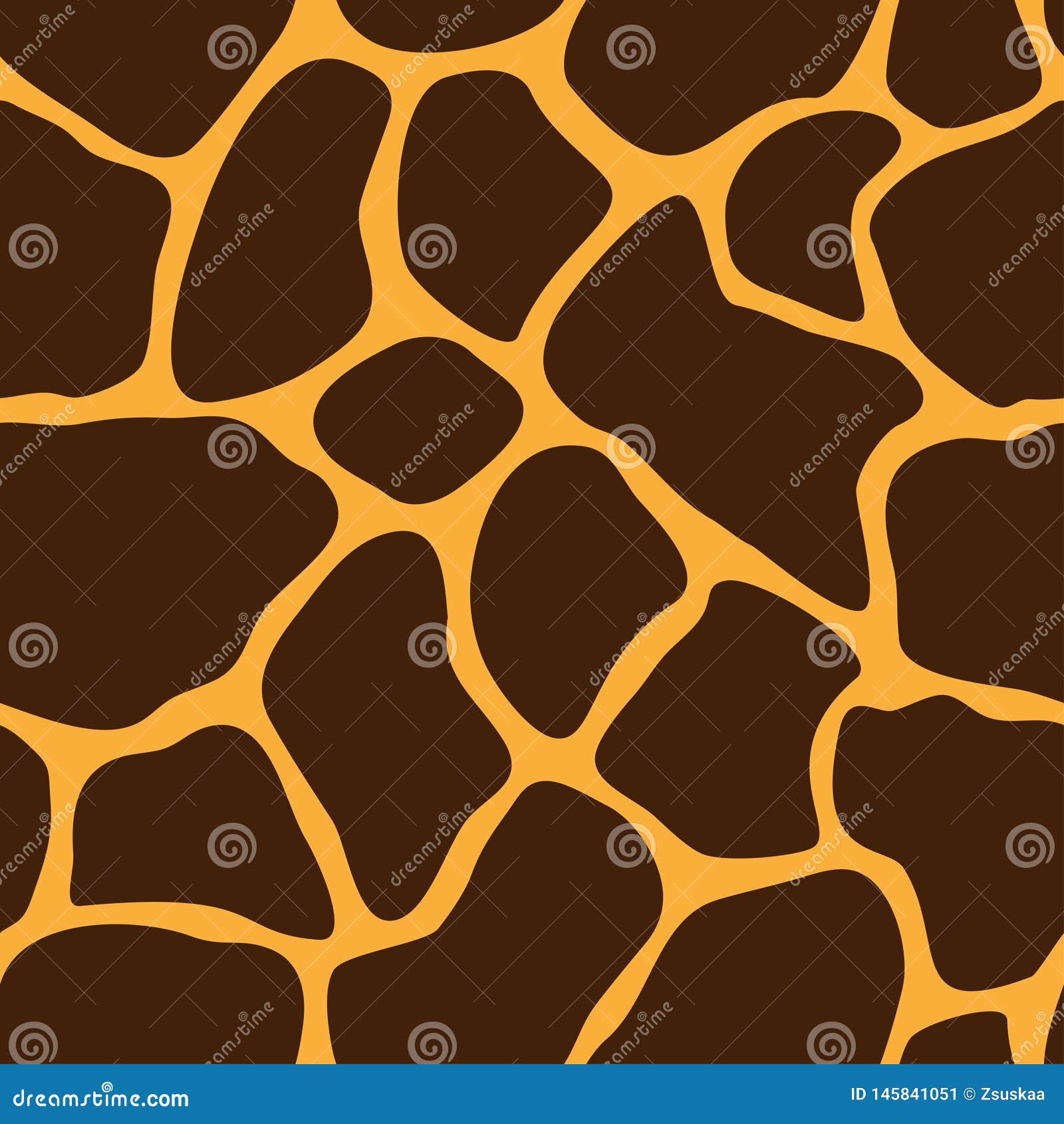 Giraffe pattern design stock vector. Illustration of safari - 145841051