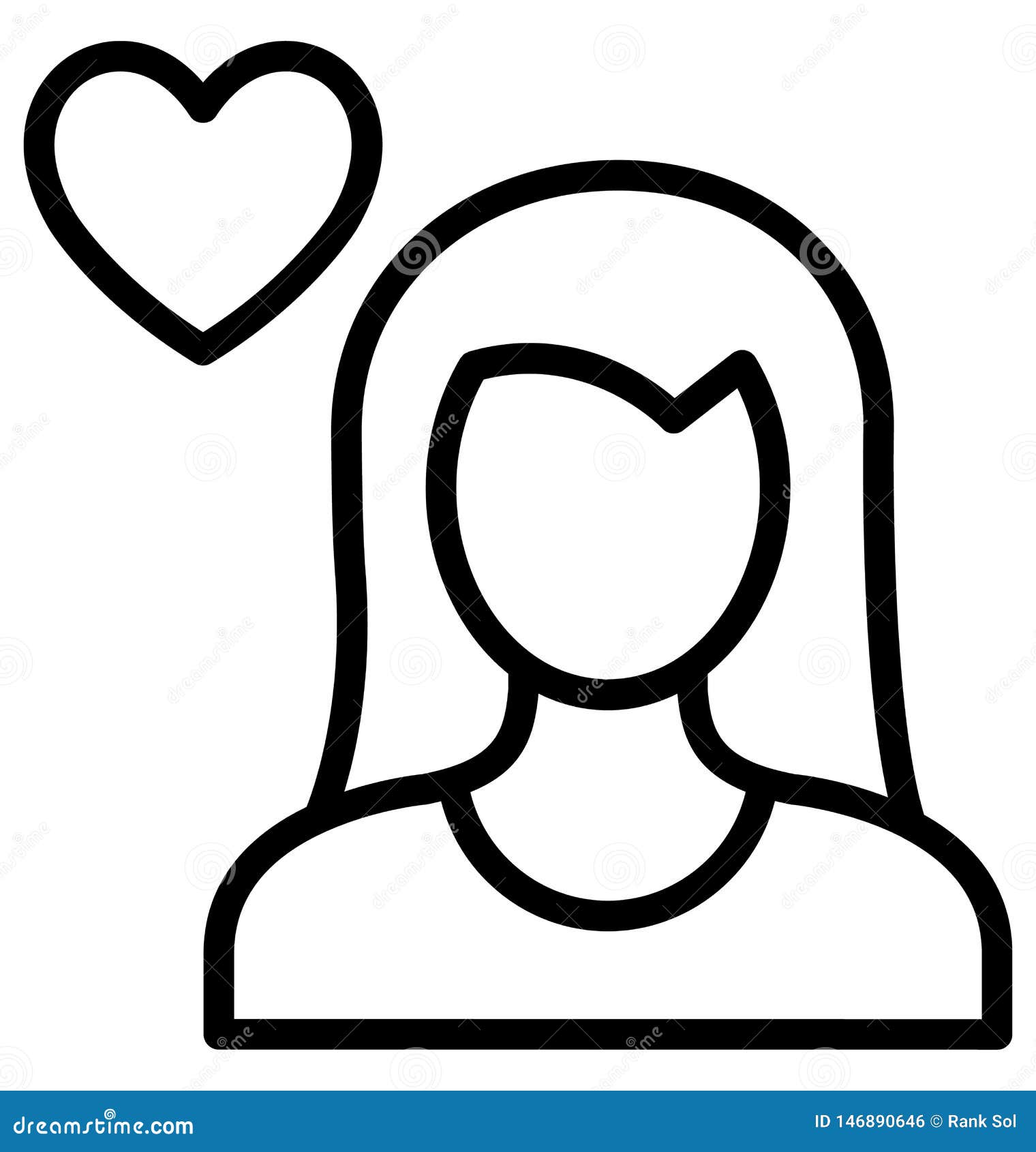 Feeling Loved Isolated Vector Icon Which Can Easily Modify or Edit ...