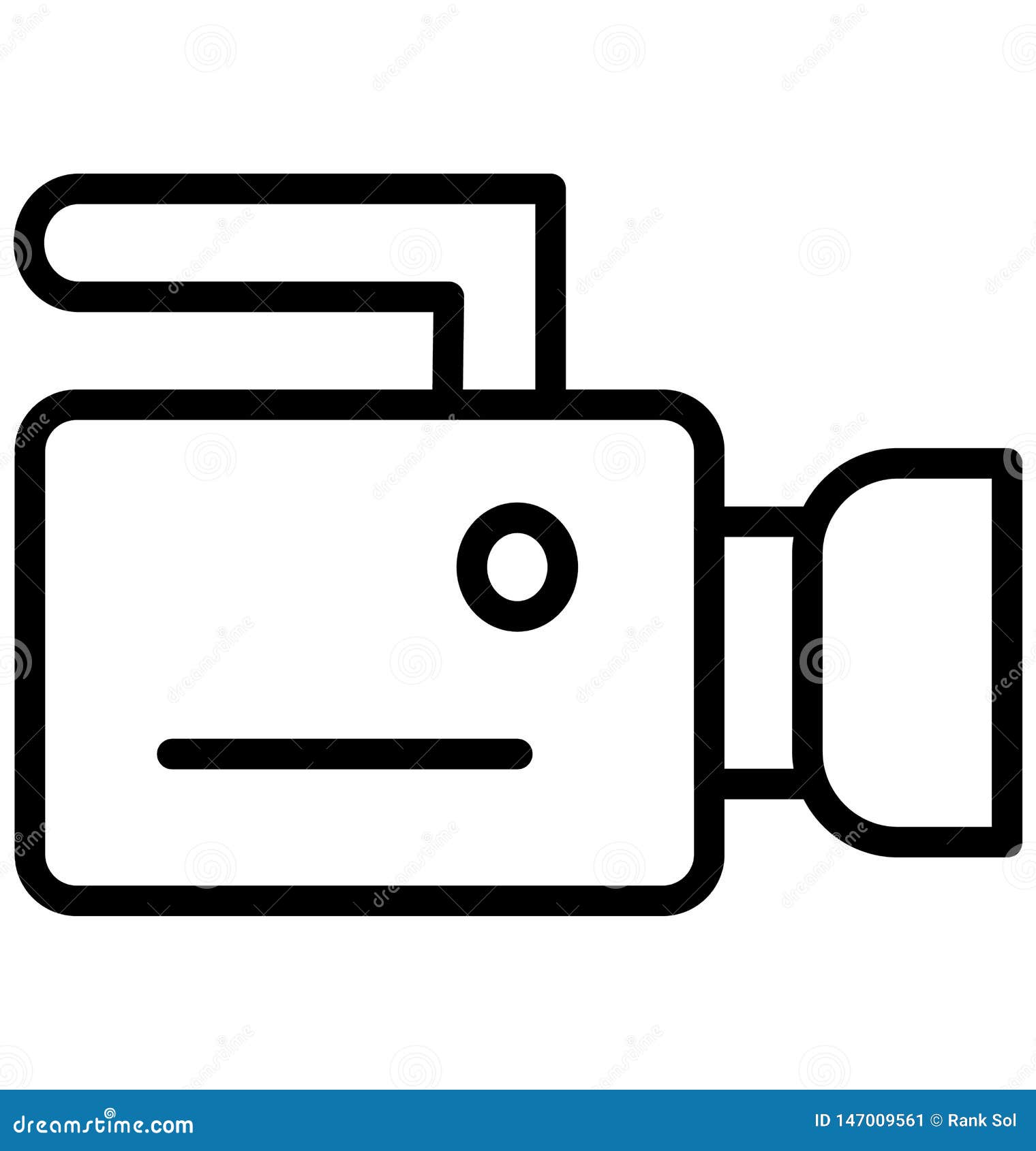 Camera Isolated Vector Icon Which Can Easily Modify or Edit Camera ...
