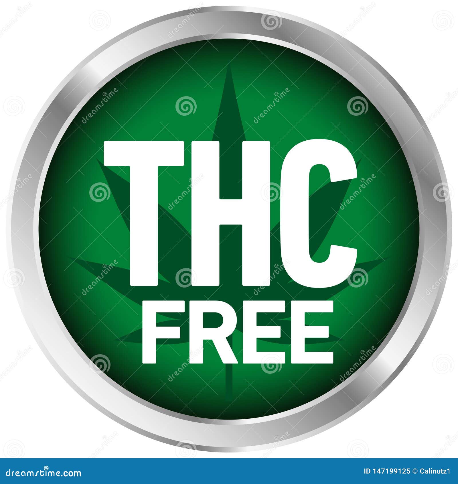 THC Free Icon on White Background - Vector Stock Vector - Illustration ...