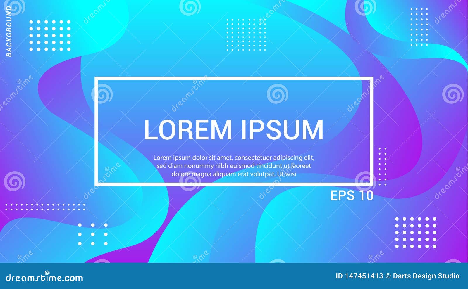 Trendy and Modern Background Color. Cool Banner Design Template ...