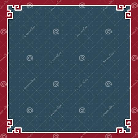 Chinese Traditional Background, the Great Wall Frame Stock Vector ...