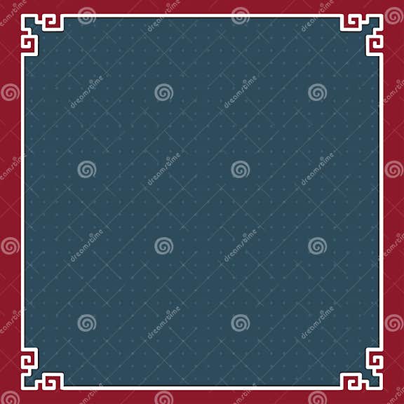 Chinese Traditional Background, the Great Wall Frame Stock Vector ...