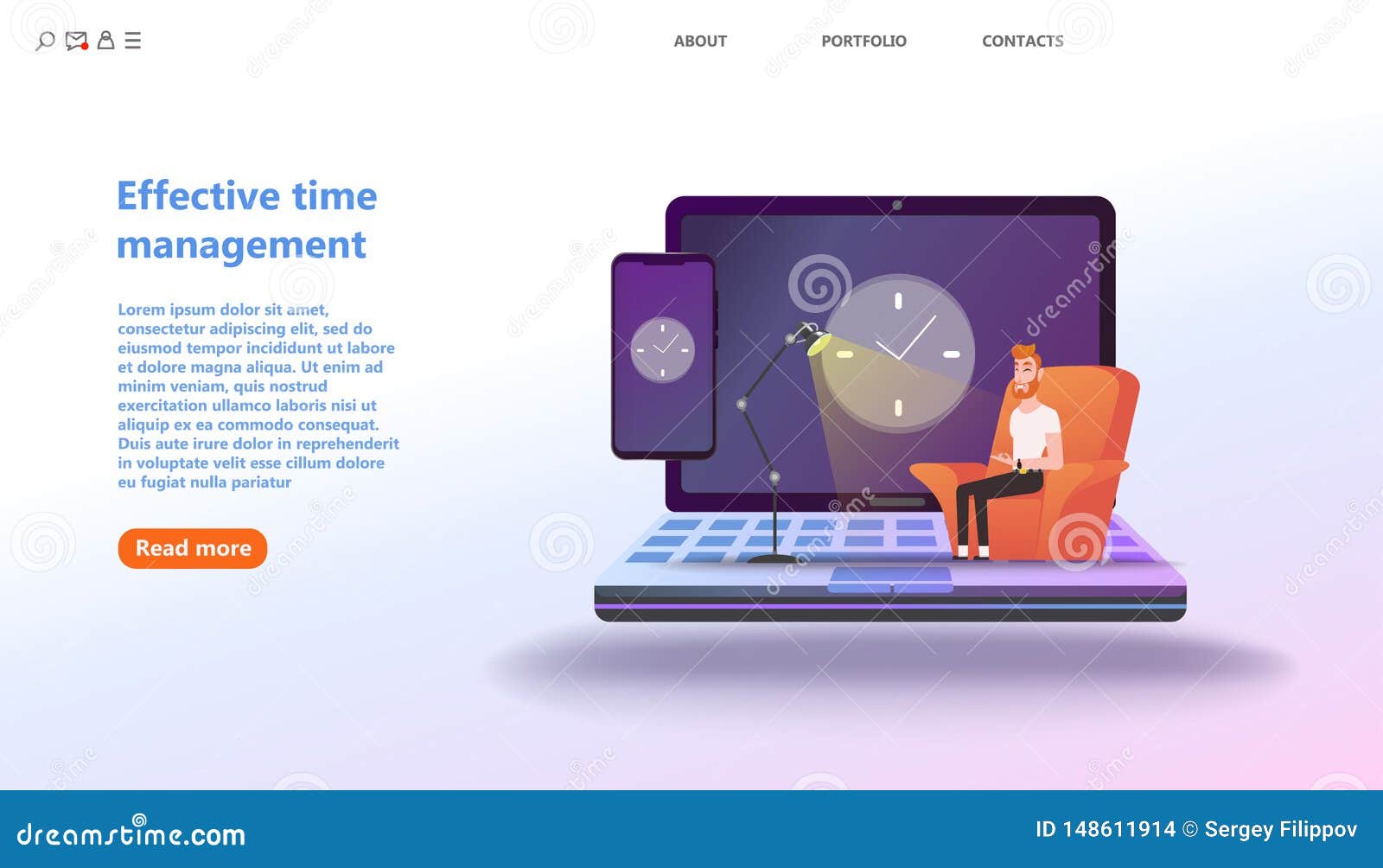 Concept Effective Time Management, Planning Training Activities Stock ...