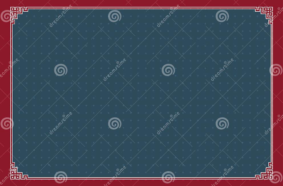 Chinese Traditional Background, the Great Wall Frame Stock Vector ...
