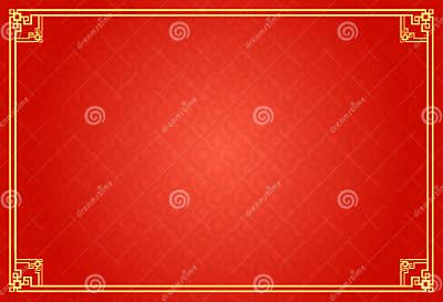 Chinese Traditional Background, the Great Wall Style Frame Stock Vector ...