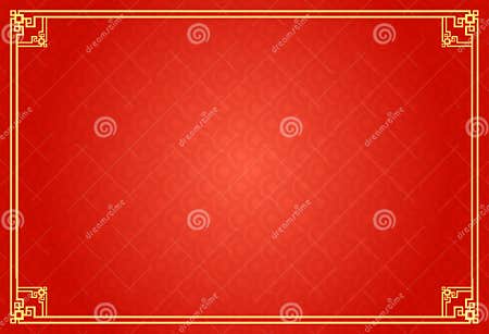 Chinese Traditional Background, the Great Wall Style Frame Stock Vector ...