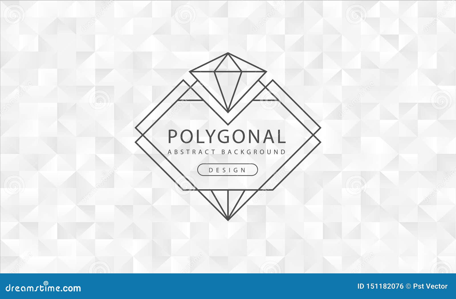 Abstract Polygonal White Background Texture, White Textured, Banner ...