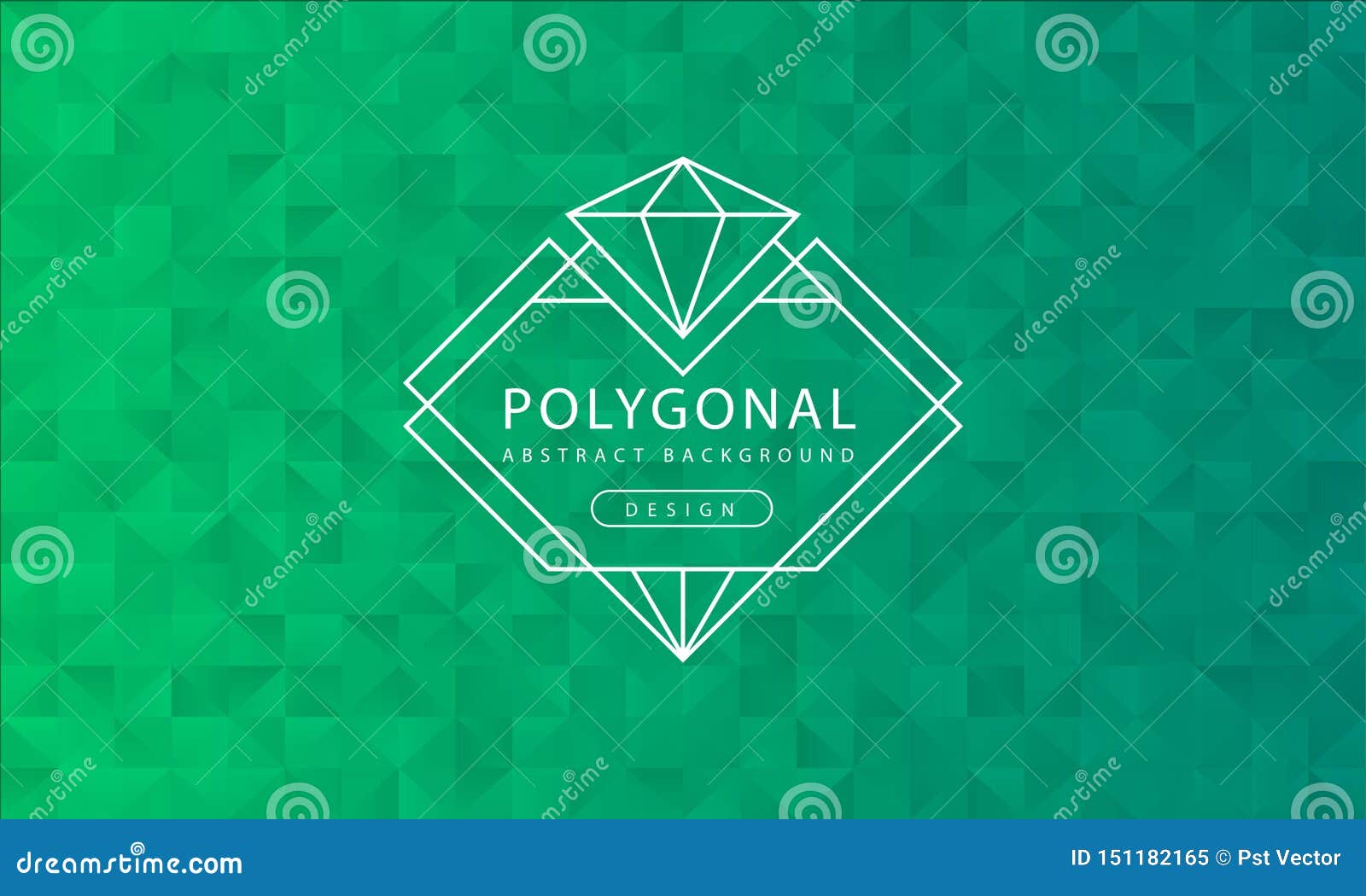 Polygonal Green Background Vector Stock Illustrations – 39,637 ...
