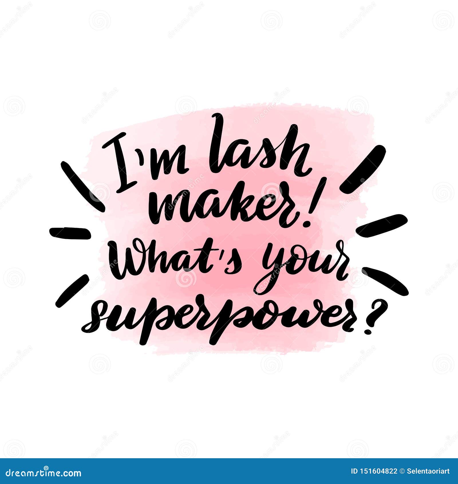 Lettering lash maker stock vector. Illustration of black - 151604822