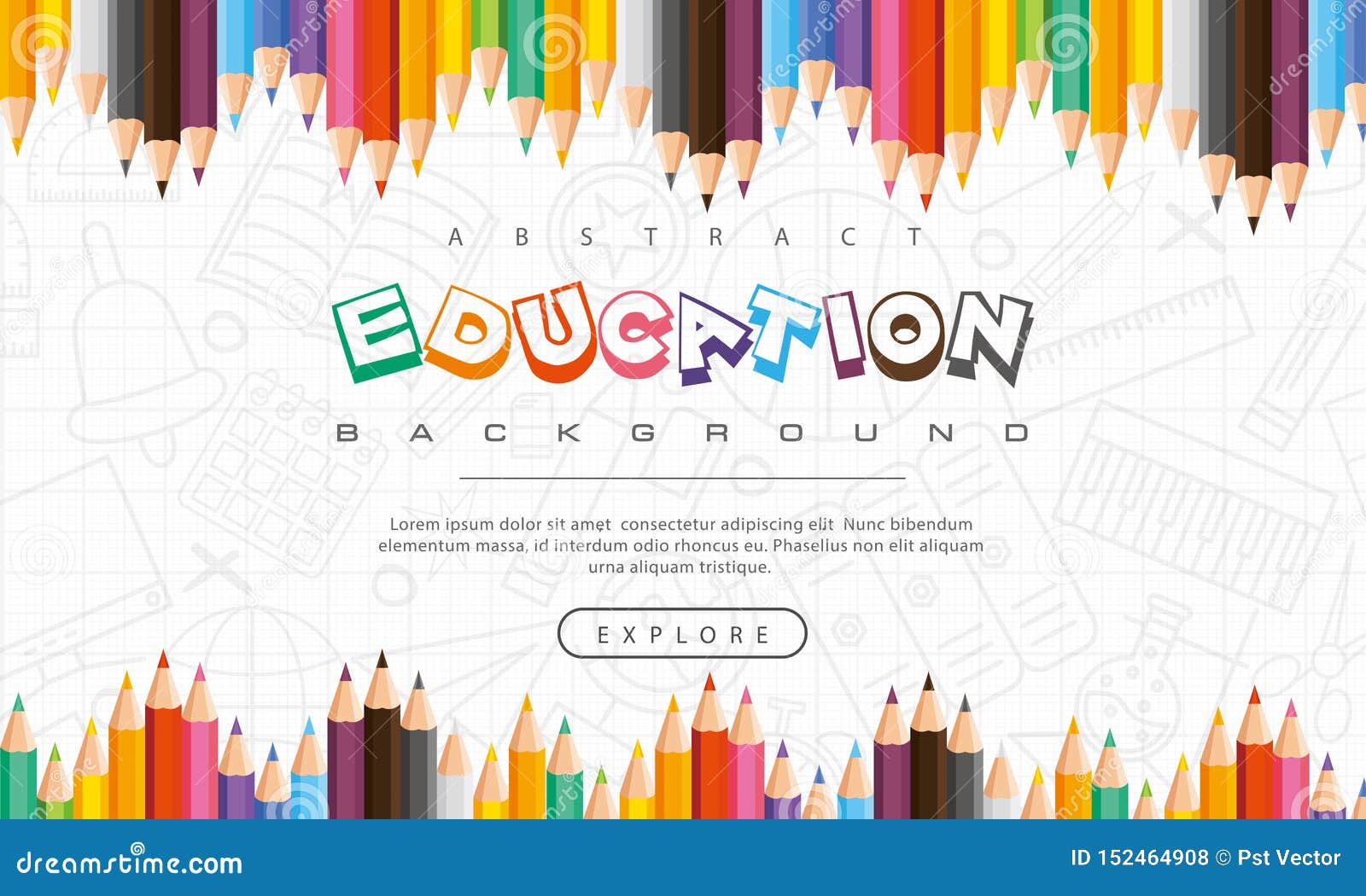 Abstract Education Background, Back To School, Learning, Student ...