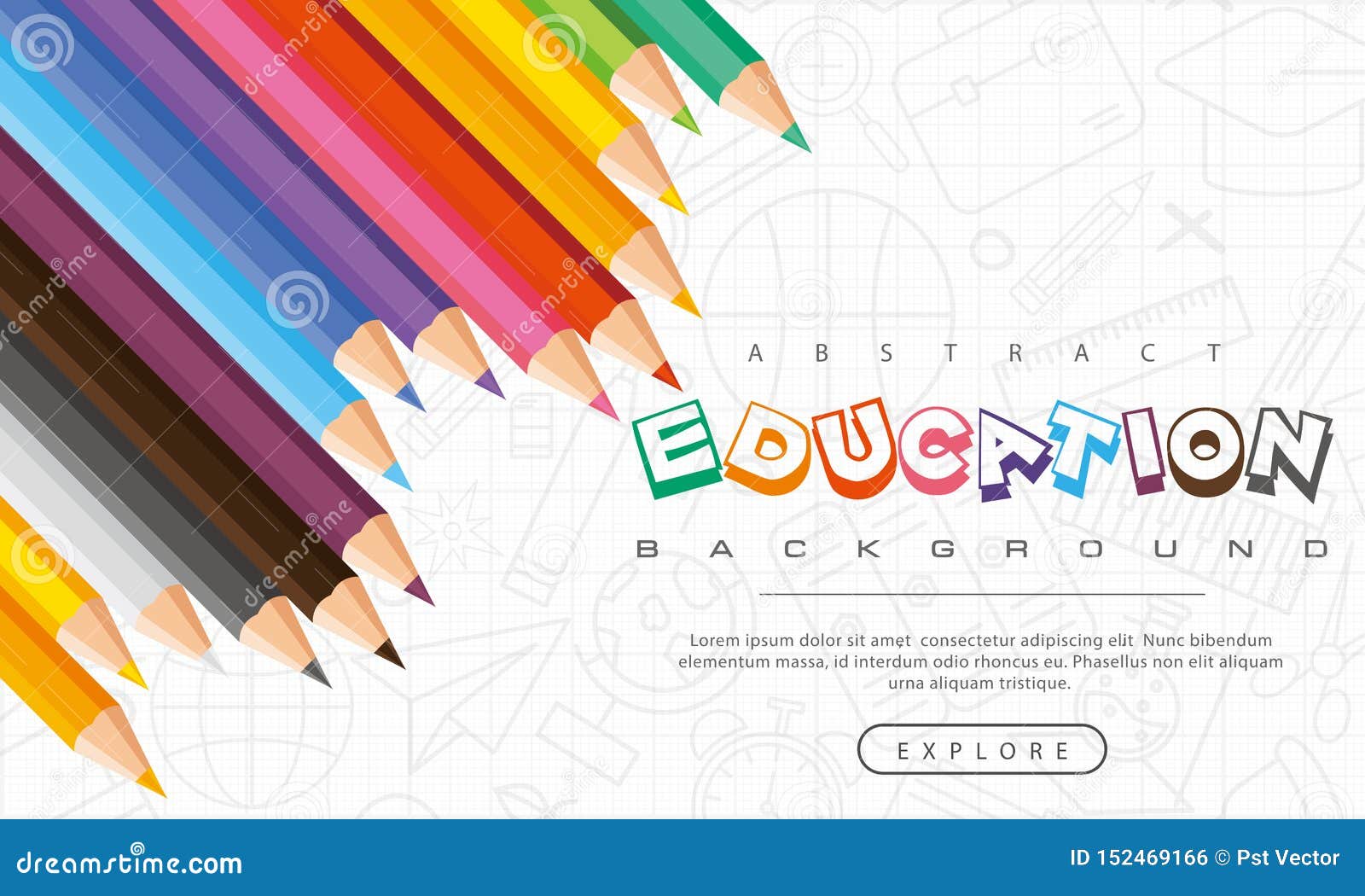 Abstract Education Background, Back To School, Learning, Student ...