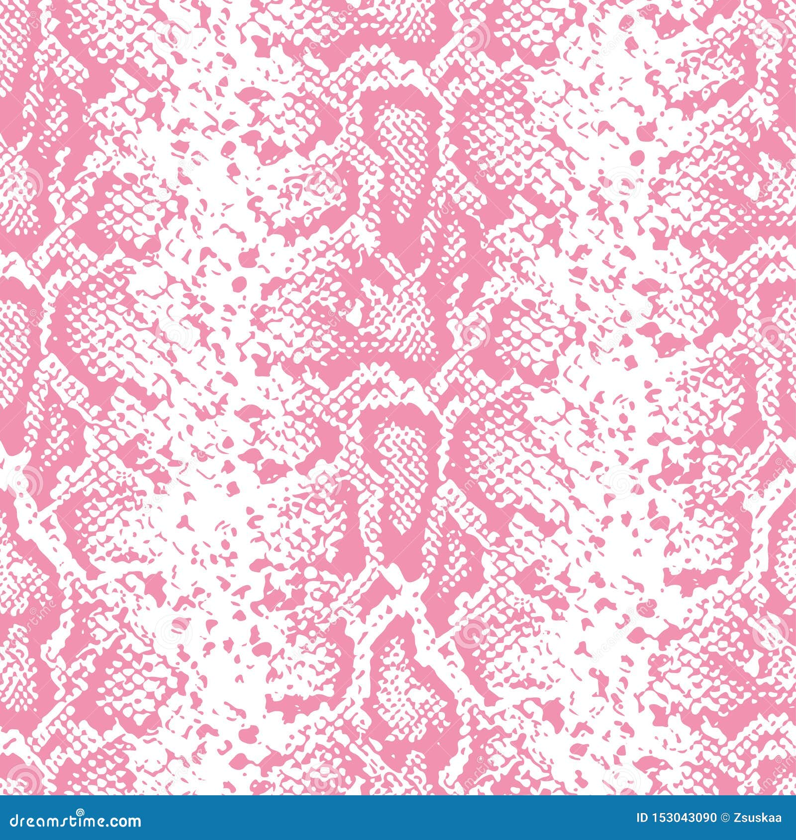 Snake Skin Pattern Design - Funny Drawing Seamless Pattern. Stock ...