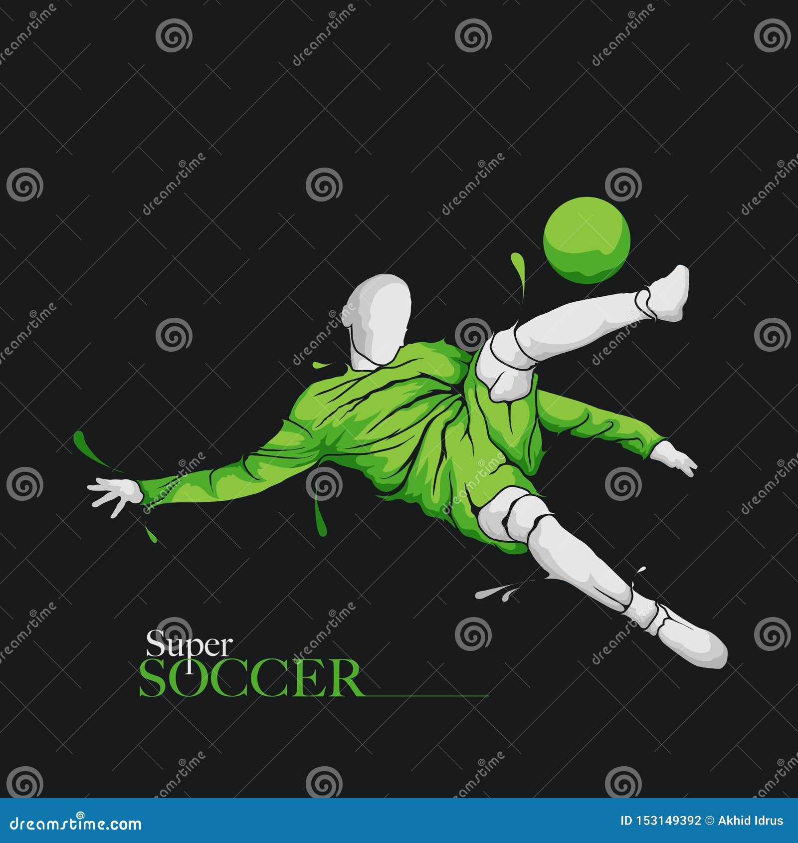 Football Shoot Splash Silhouette Stock Illustration - Illustration of ...