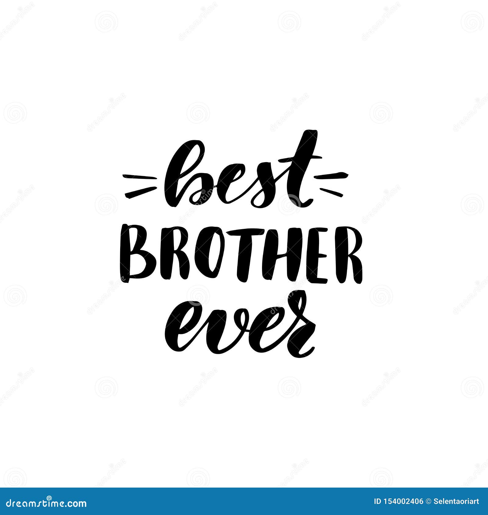 Best Brother Sign Poster Printable Handcrafted Letters Royalty-Free ...