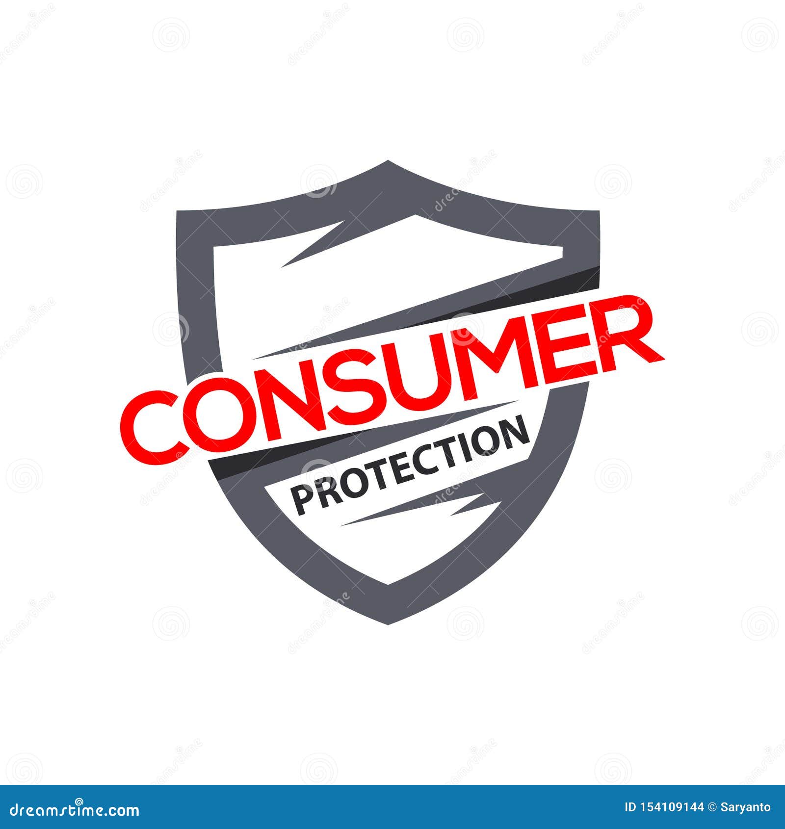 Consumer Protection with Shield. Logo Design for Insurance, Protection ...
