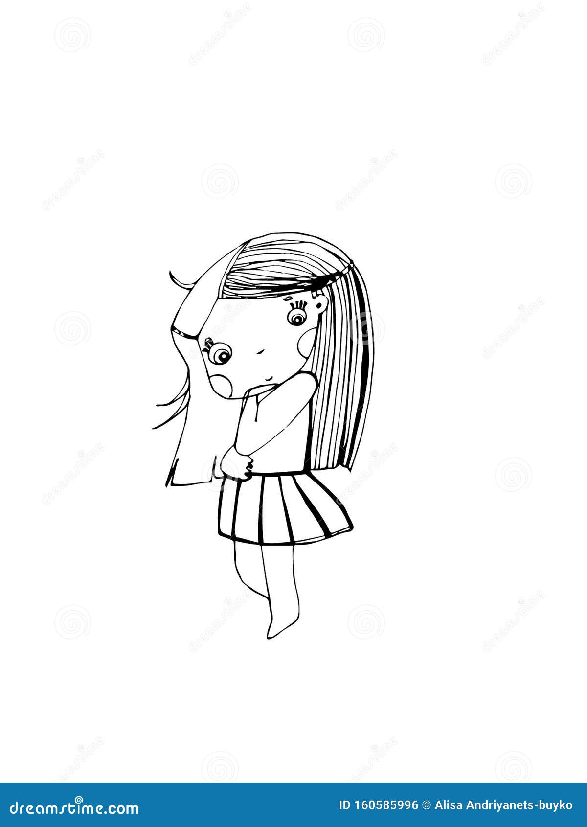 Shy Girl Stock Illustrations – 2,737 Shy Girl Stock Illustrations ...