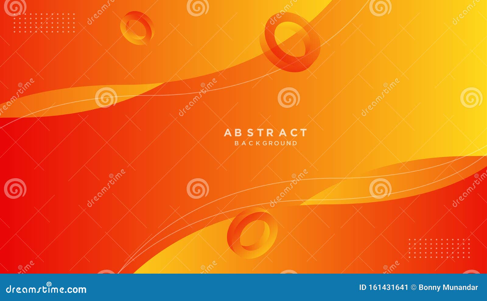 Dynamic Background with Orange Gradient Color, Orange Wallpaper, Vector ...
