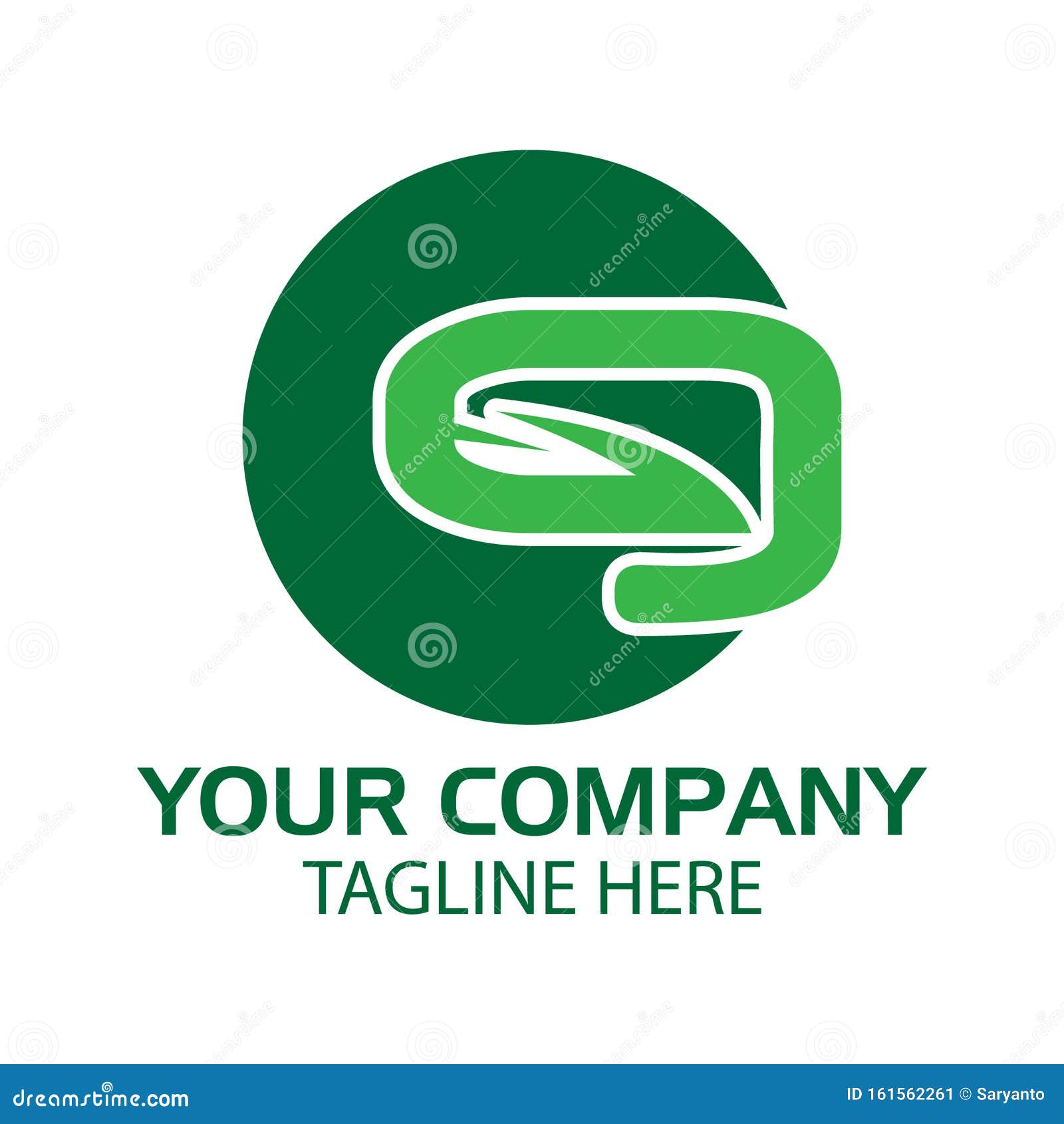 G Green Stock Logo Template., Flat Design Stock Vector - Illustration ...