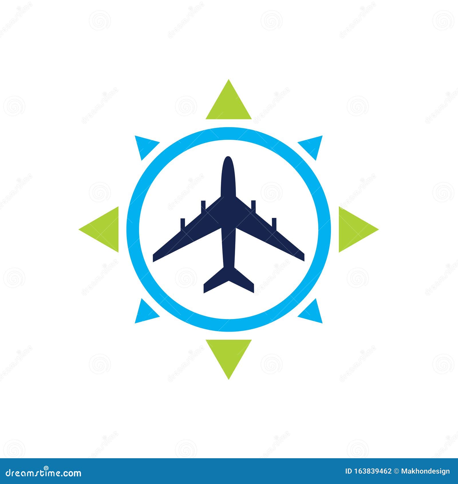 Compass Logo Vector Icon. Modern Navigation Symbol Stock Vector ...