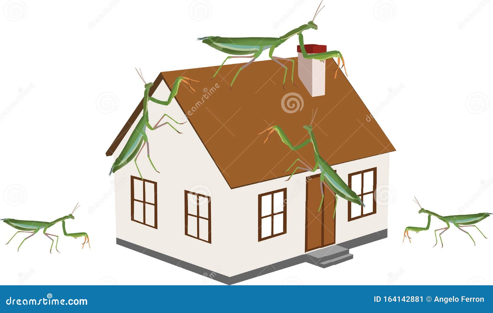 Mantis Religiosa, Various Images, Vector, Black, Silhouette, Nature ...