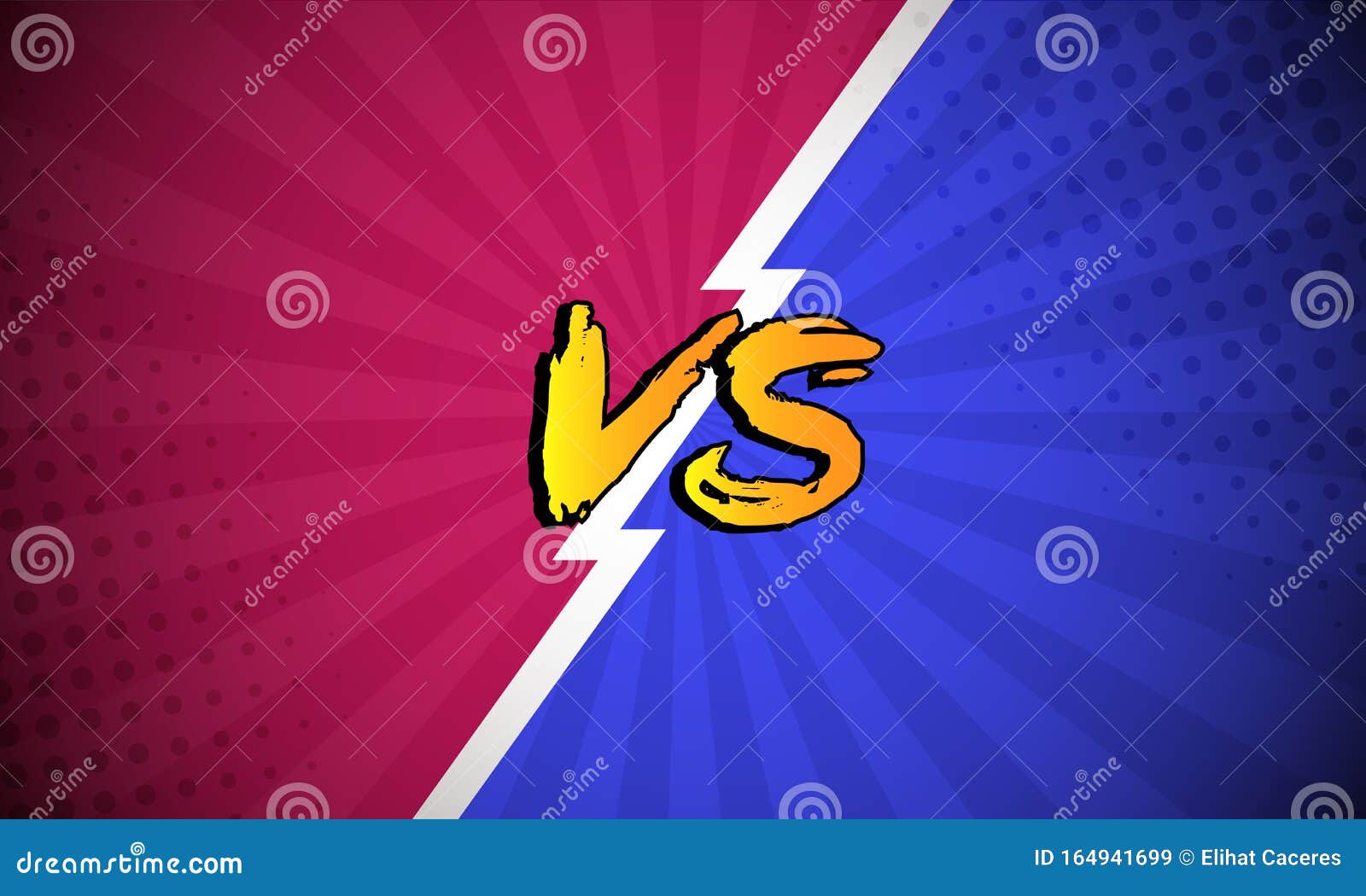 Fuchsia Vs Blue Background Game Stock Illustration - Illustration of ...