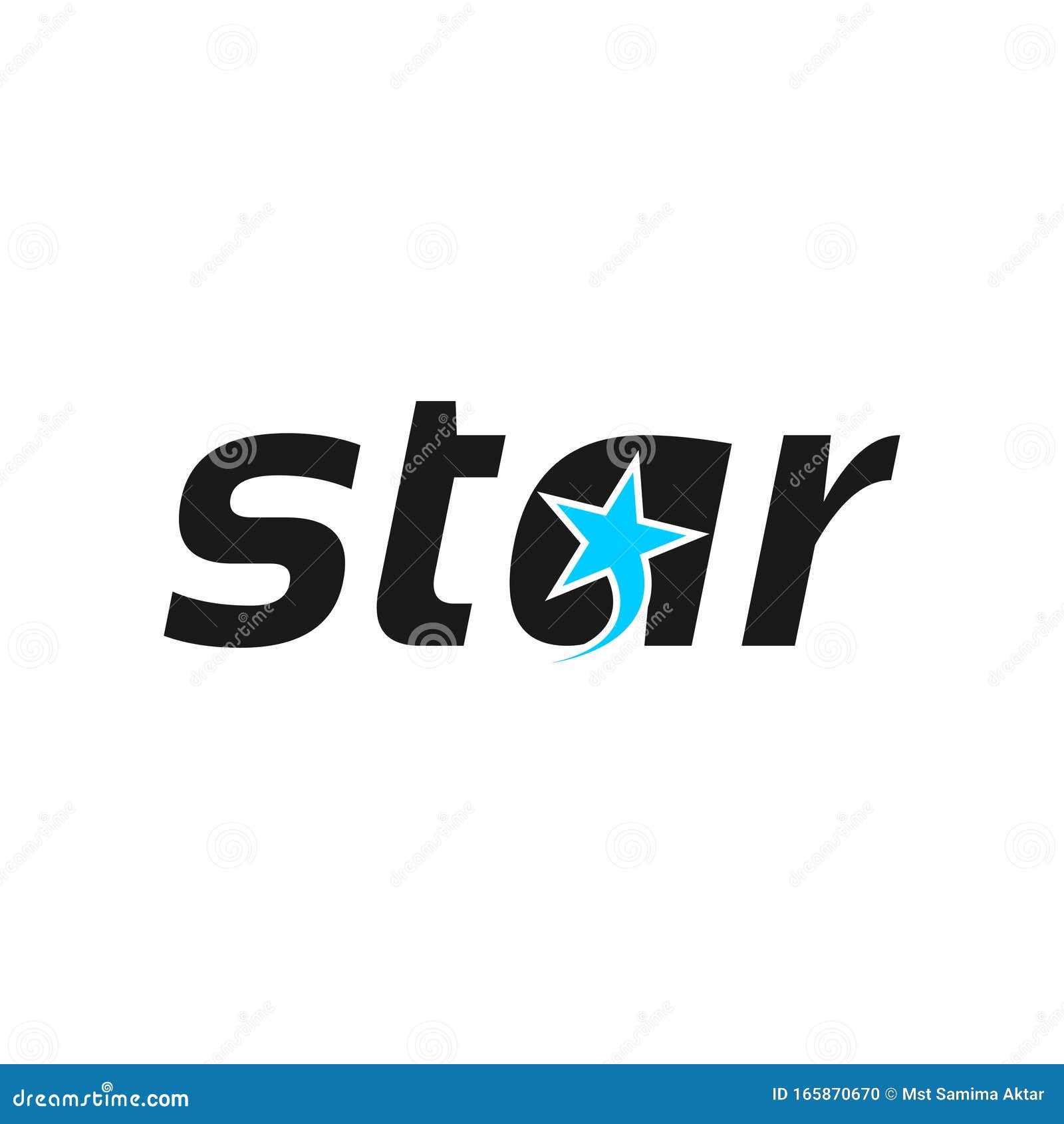 Creative Star Logo Design Template. Stock Vector - Illustration of ...