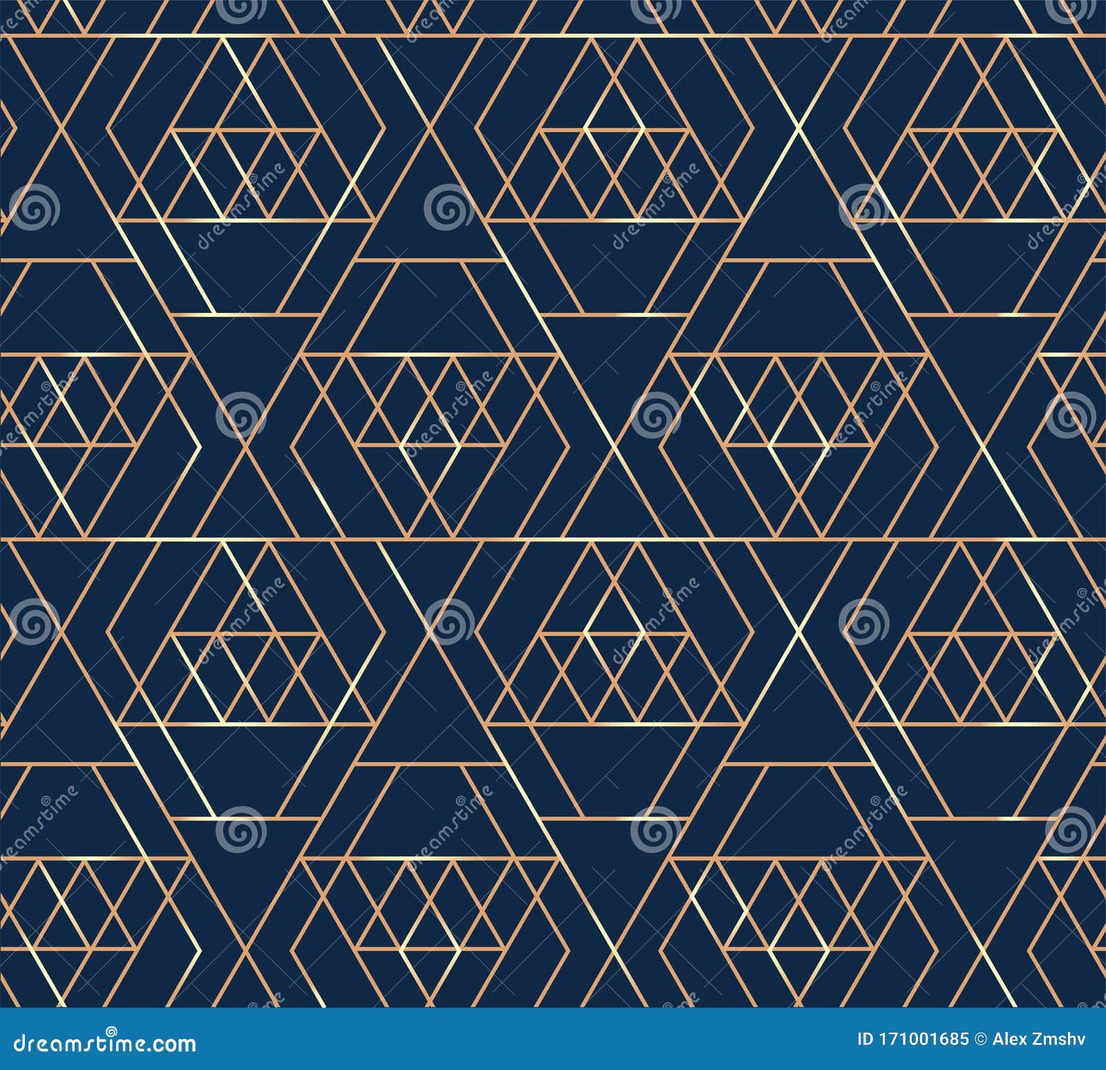Abstract Diamonds Geometric Lines Seamless Pattern Stock Vector ...
