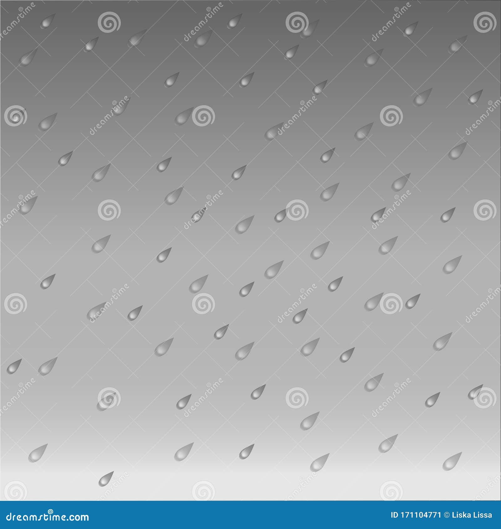 Grey Drops In Gold Background Cartoon Vector | CartoonDealer.com #113456227