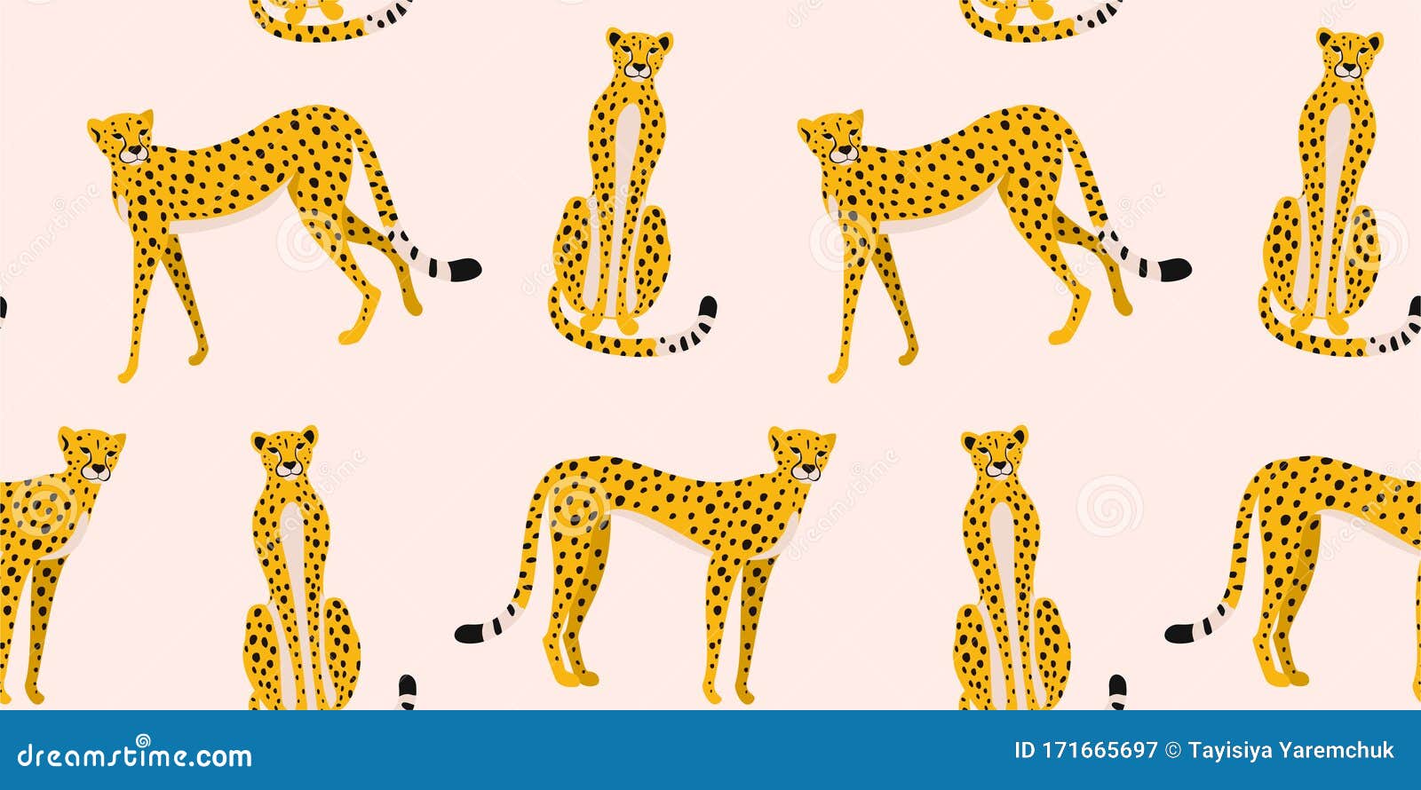 Trendy Leopard Coat Seamless Pattern With Pink And Black Spots On Neon ...