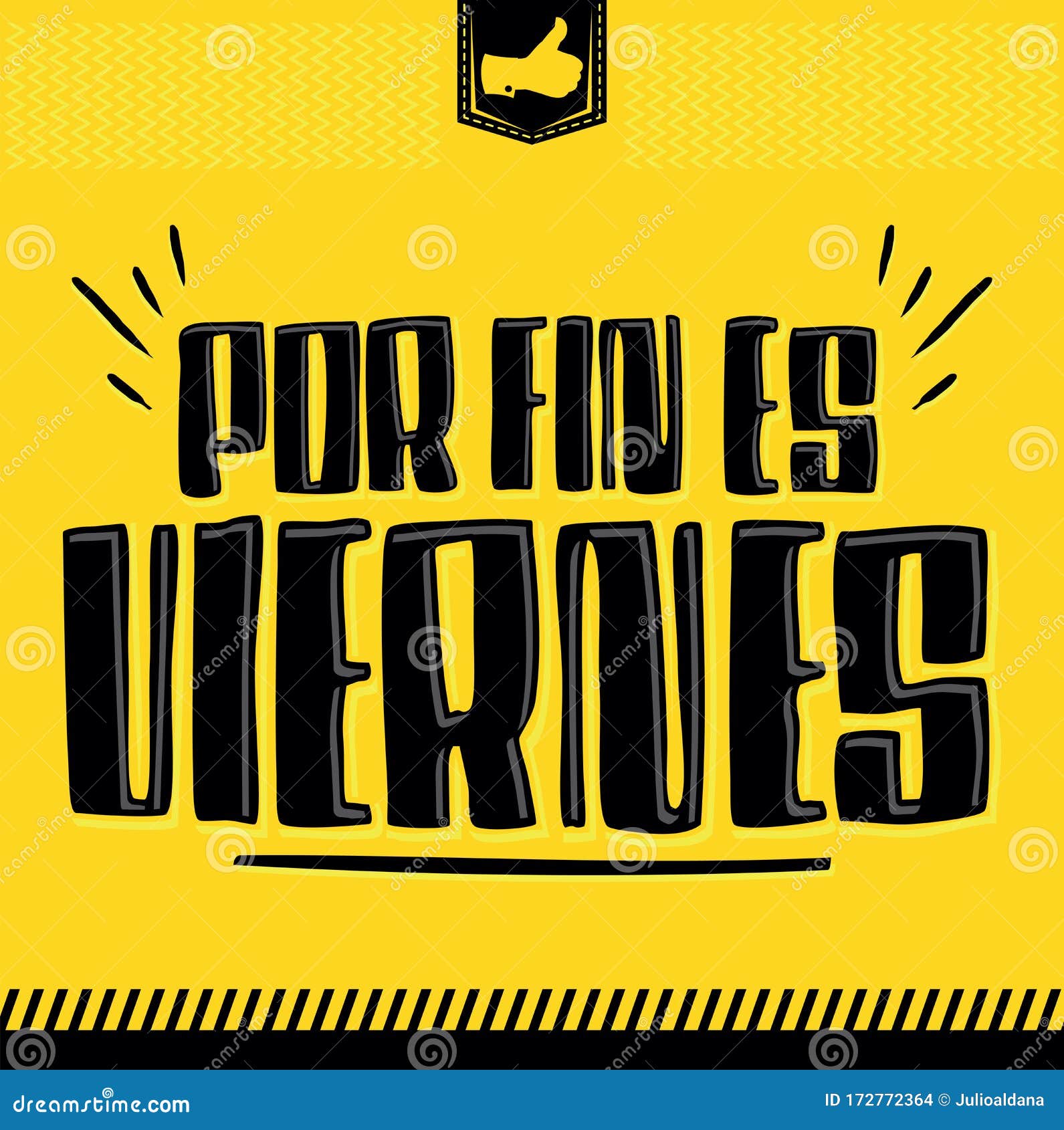 Por Fin Es Viernes, Finally It`s Friday Spanish Text Vector Design ...