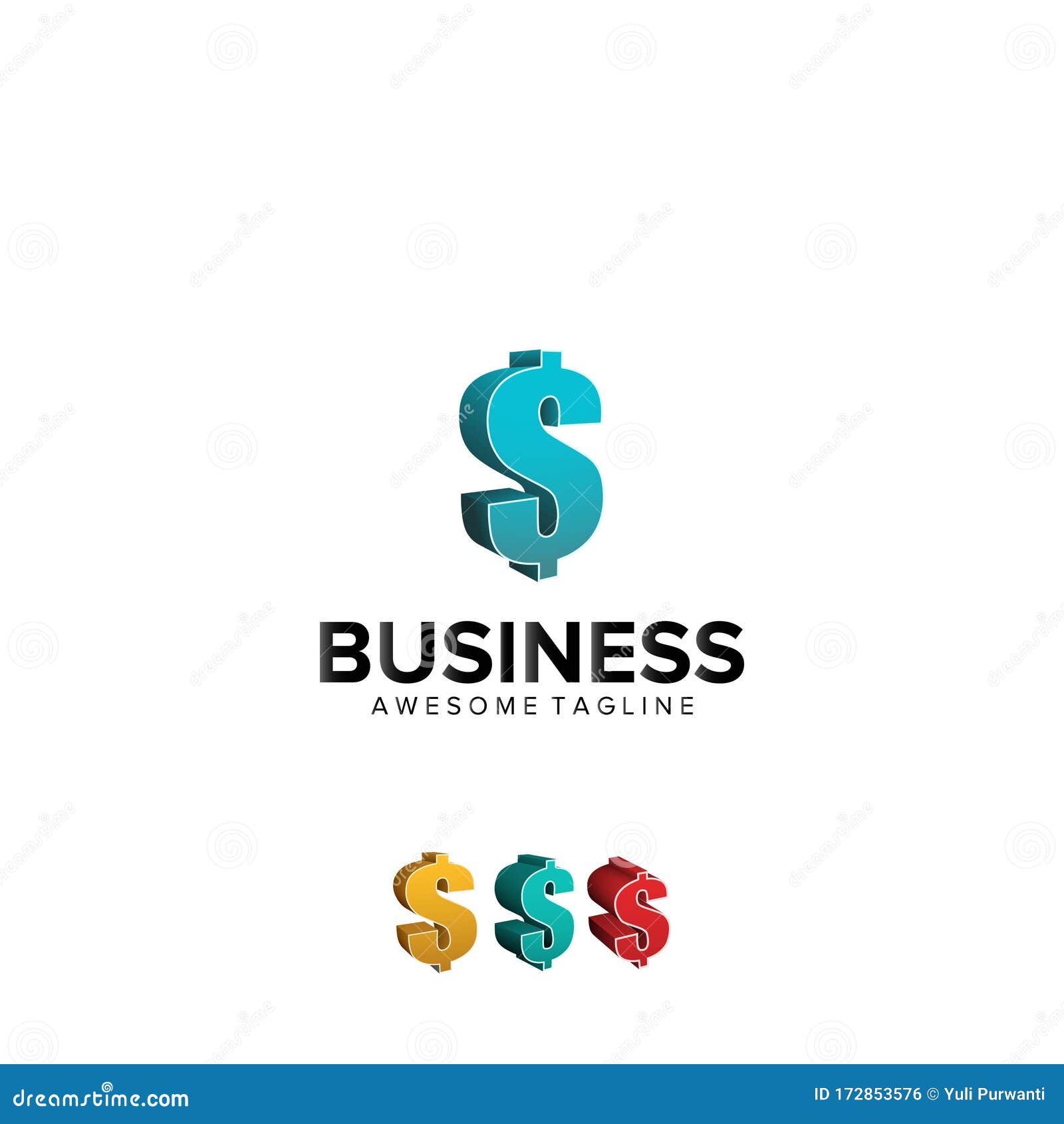 Business S Letter Money Dolar Logo Stock Vector - Illustration of ...