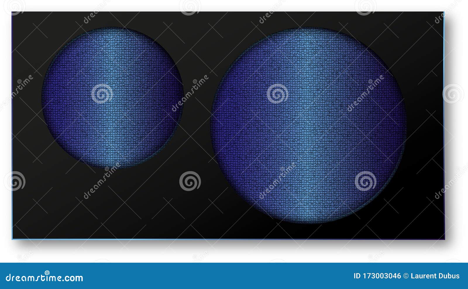 Background or Business Card Blue Metal and Black with a Hint of Color ...