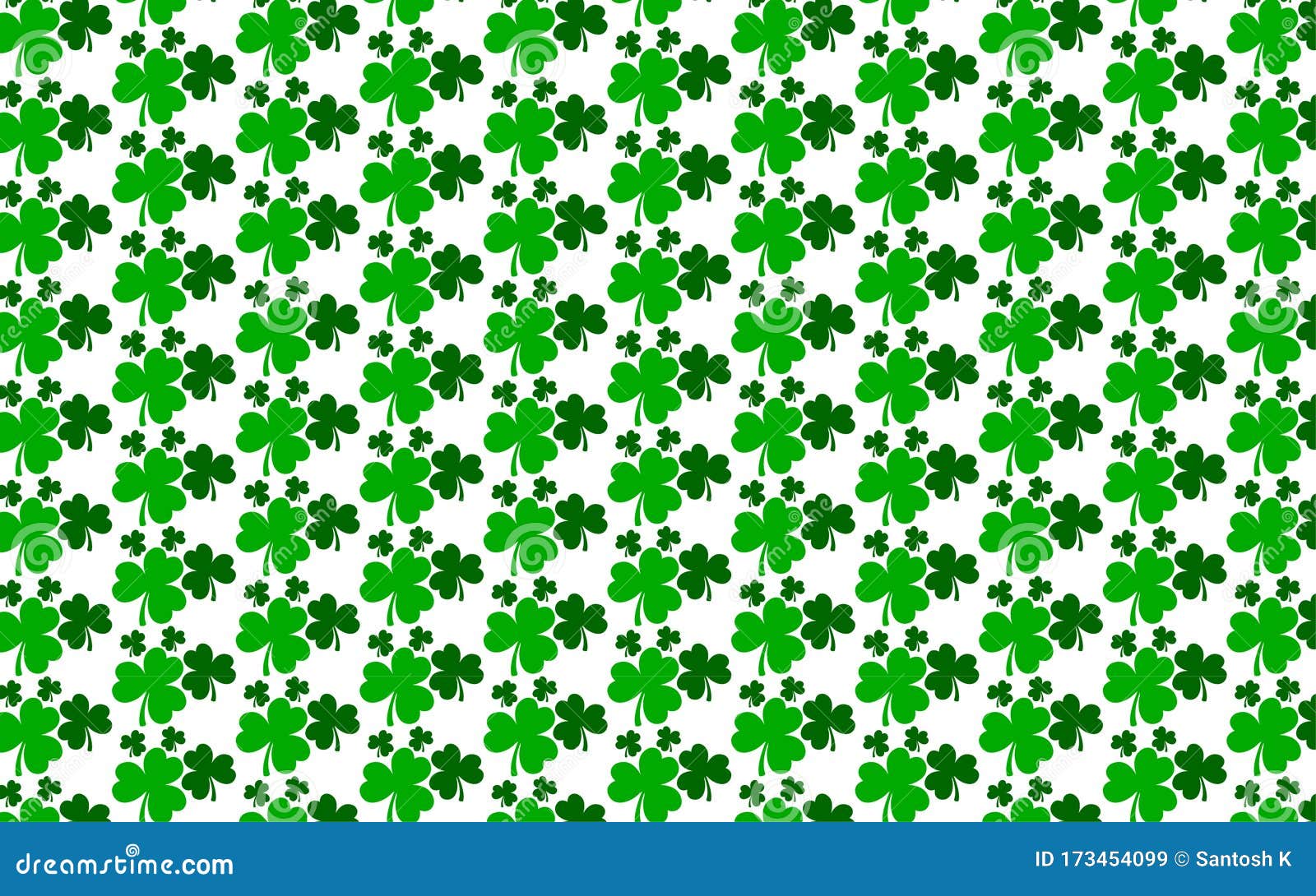 Shamrock Background stock vector. Illustration of design - 173454099