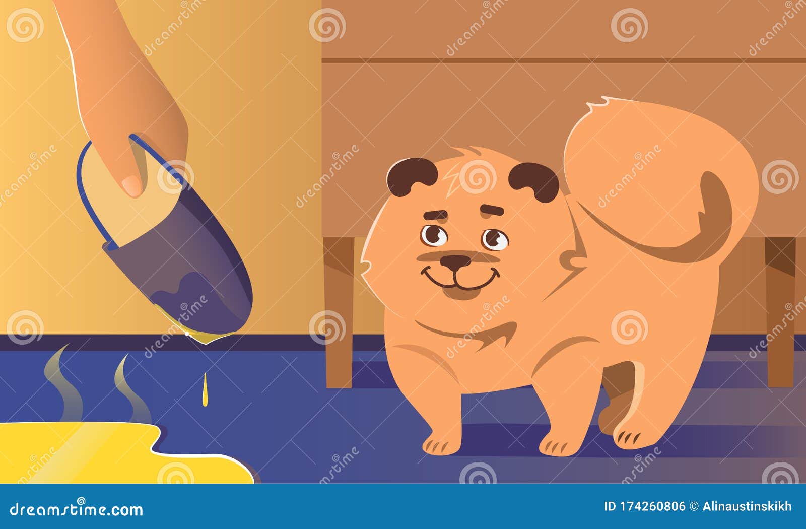 No Peeing On The Floor Sign, Do Not Pee Outside Of The Toilet Icon ...