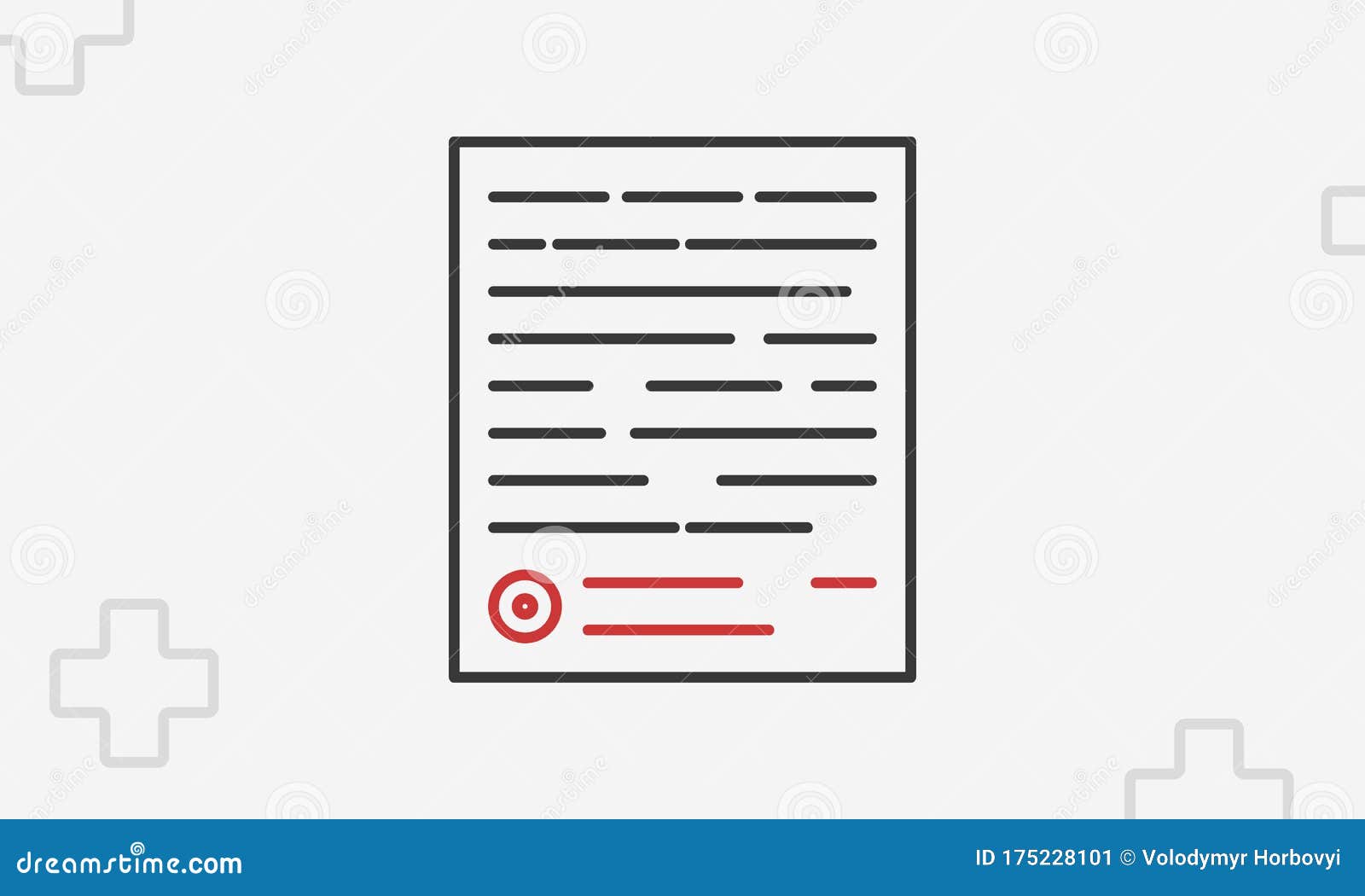 Receipt Icon, Outline Document Symbol, Thin Line Vector Illustration ...
