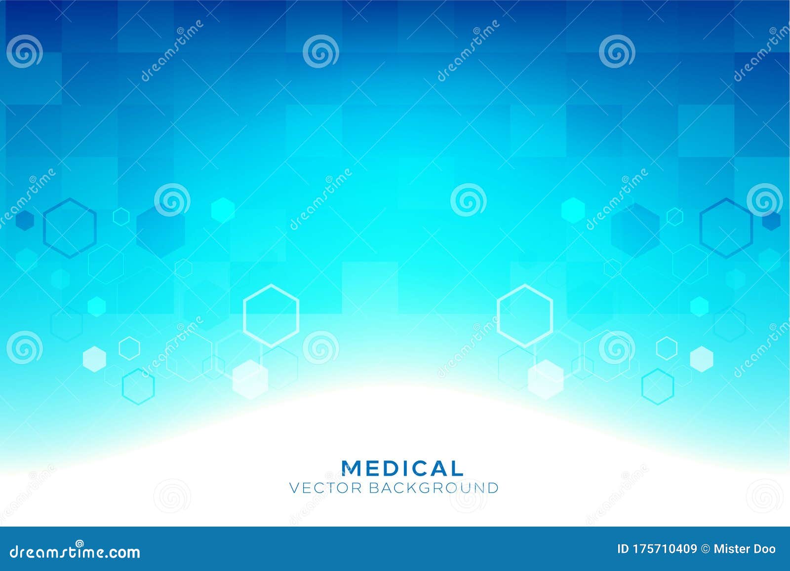 Blue Medical Vector Background. Medical Vector Illustration Stock ...