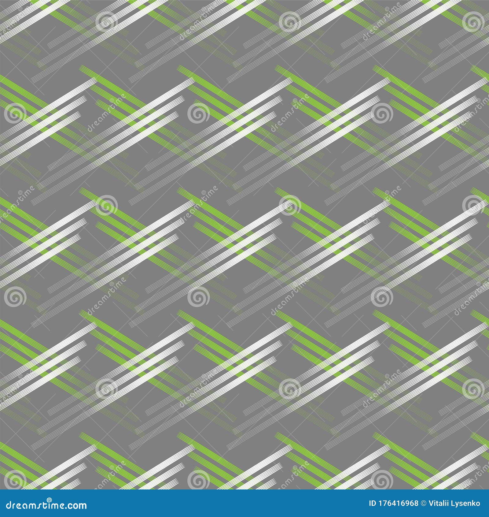 The Abstract Green and White Lines Stock Illustration - Illustration of ...