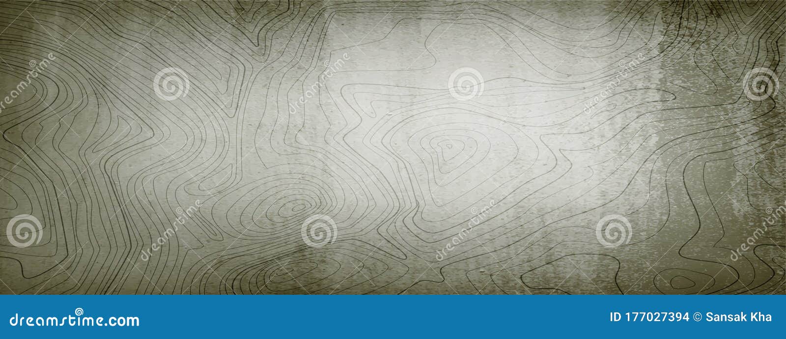 Abstract Topographic Map Background with Height Lines. Stock Vector ...