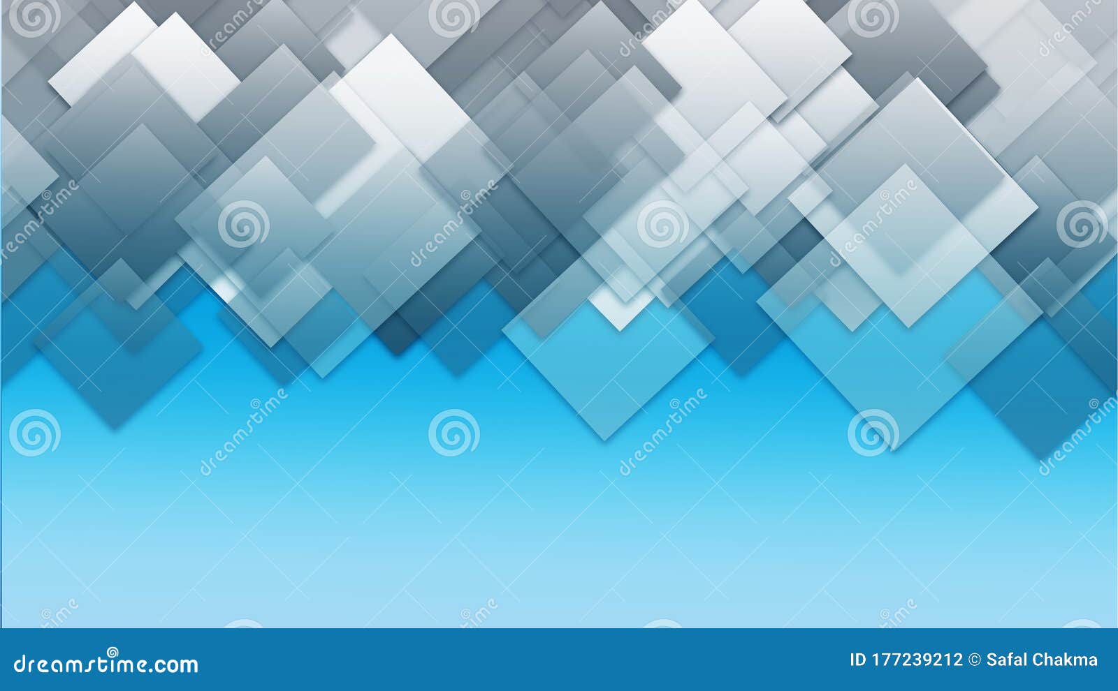 Creative Blue Dark White Color Abstract Background Illustration. Stock ...