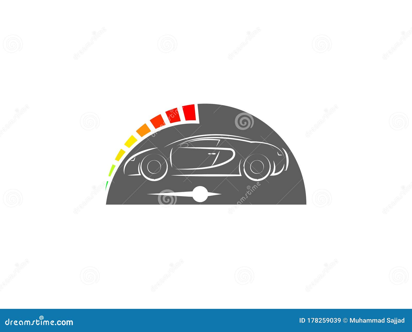 Speedometer Logo Template, Fast Racing Logotype, Car Speedometer Logo ...