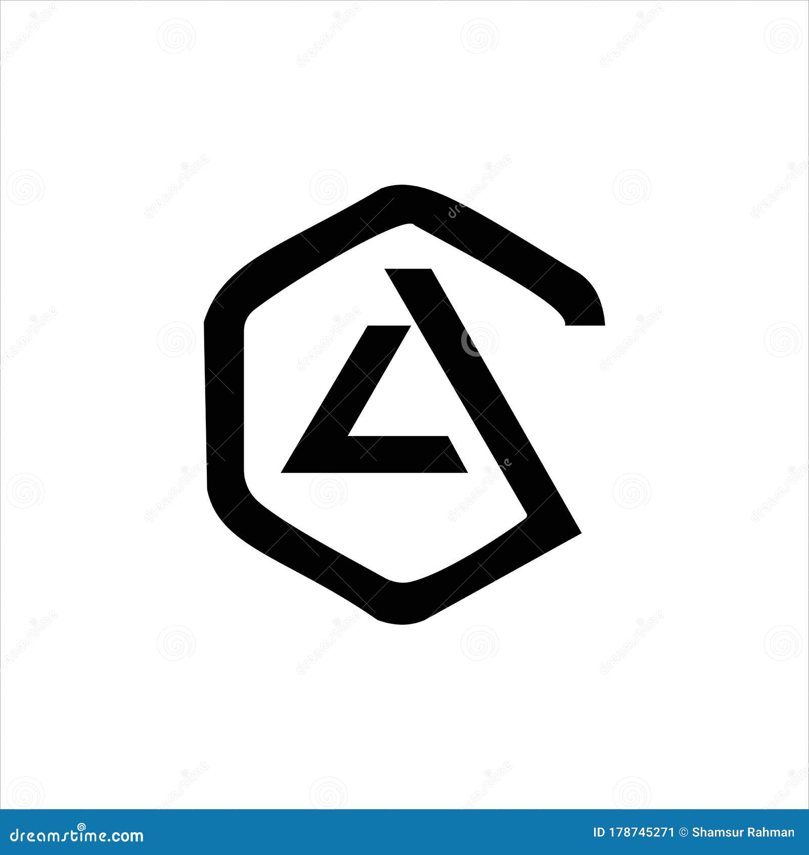 Initial Letter a Logo Vector Design Template Stock Vector ...