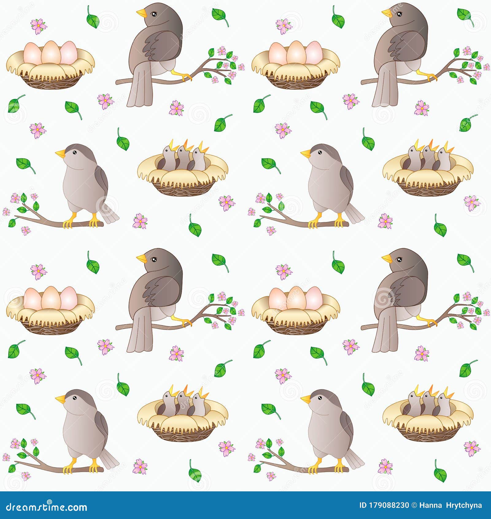 Leaves Ant Nests Cartoon Vector | CartoonDealer.com #51264701