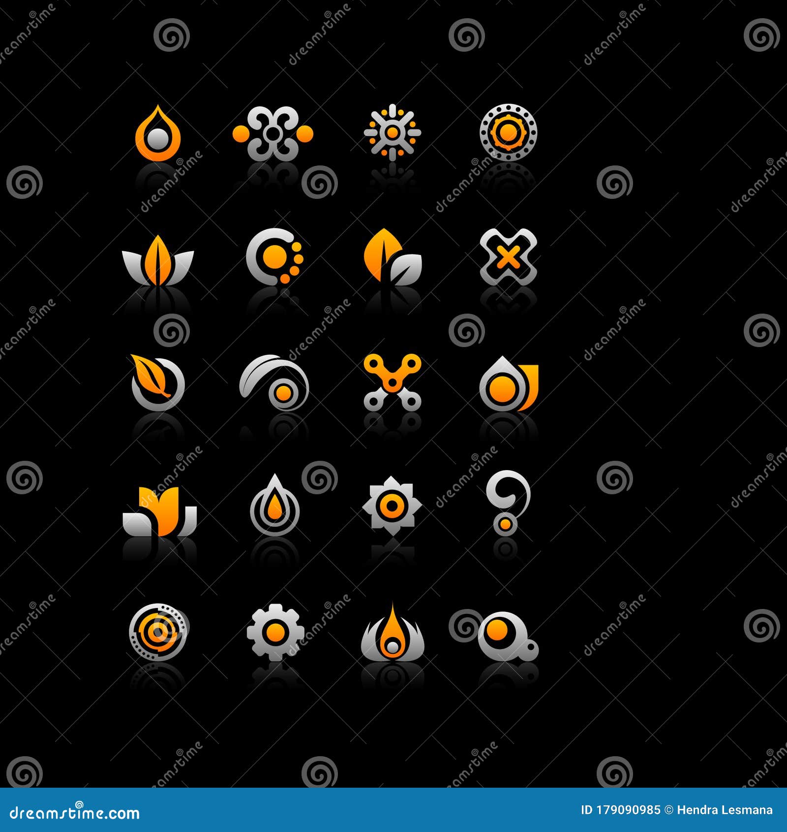 Illustration Vector Graphic of Design Elements Icons Stock Vector ...