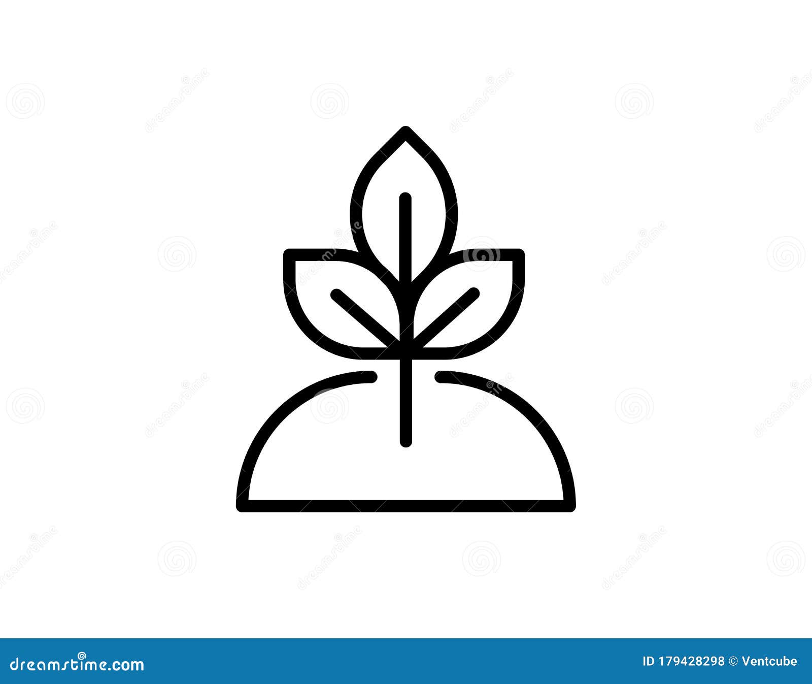 Plantation Vector Icon Flat Style Graphical Symbol. Stock Illustration ...