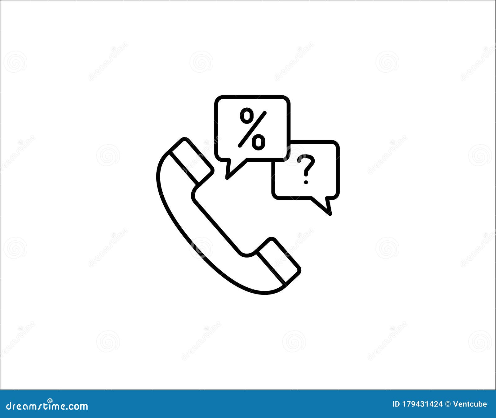 Offer Vector Icon Flat Style Graphical Symbol. Stock Illustration ...