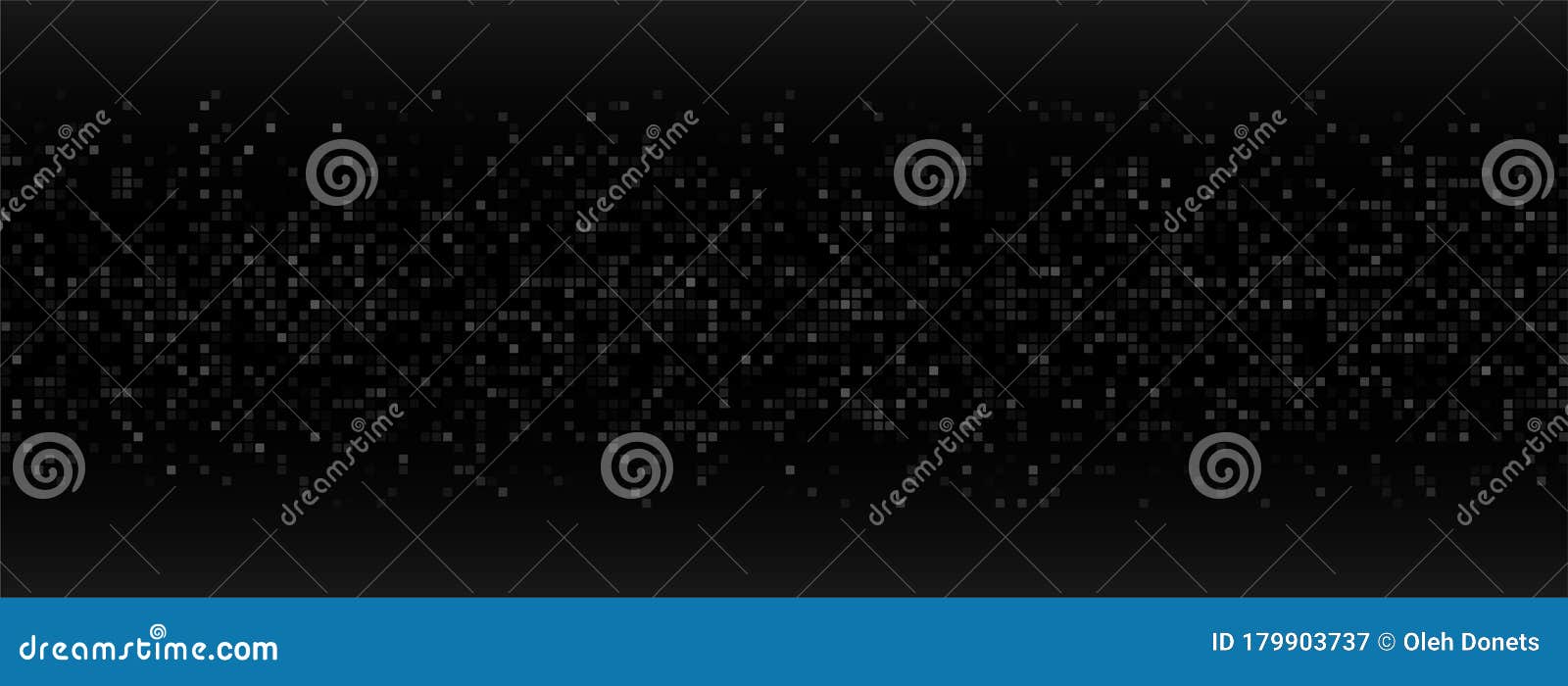 Black Abstract Background. Random Points. Modern Black Tile Stock ...